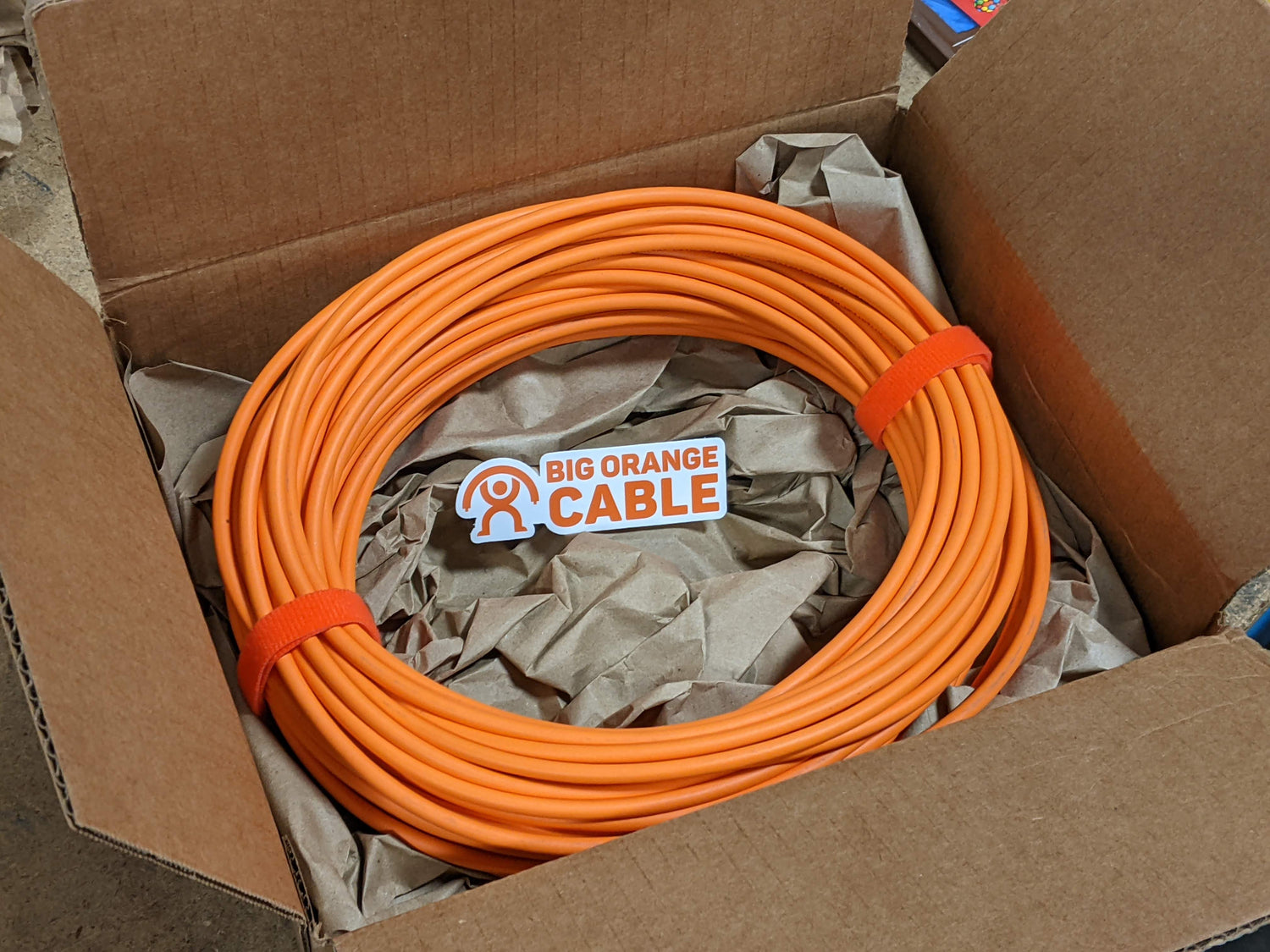 Big Orange Cable - custom-length power cables for your EV projects